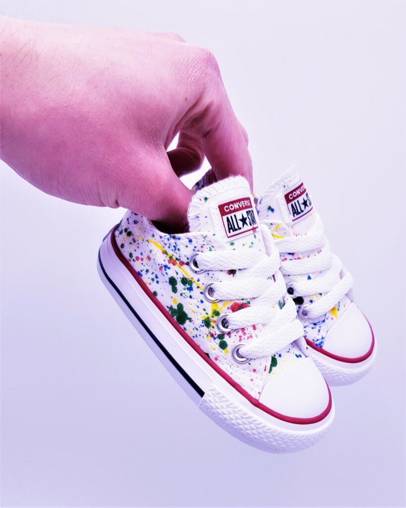 KIDS Converse Color Splash | Double G Customs