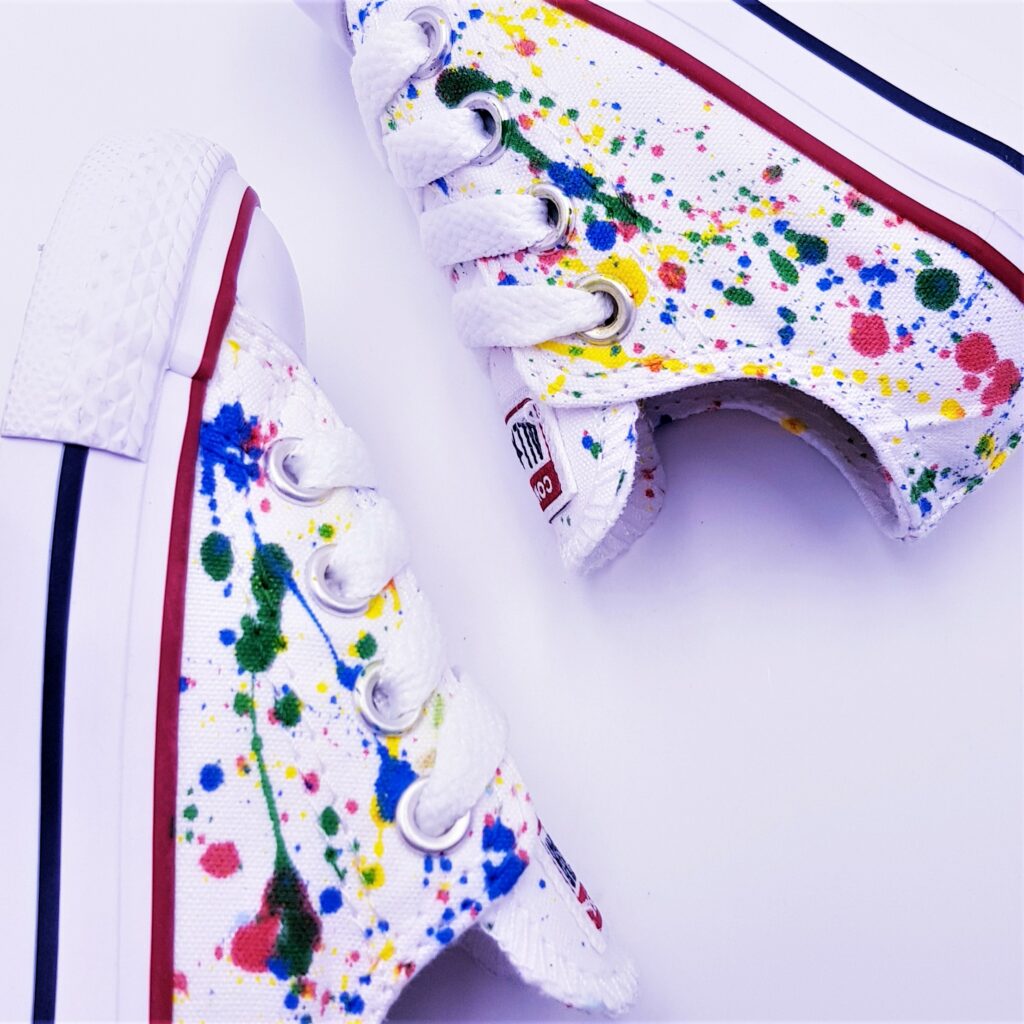 KIDS Converse Color Splash | Double G Customs