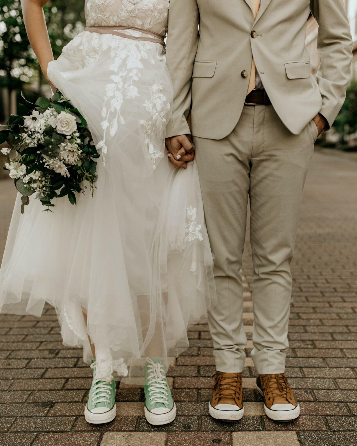 Faire des baskets le dress code de votre mariage ! | Double G Customs
